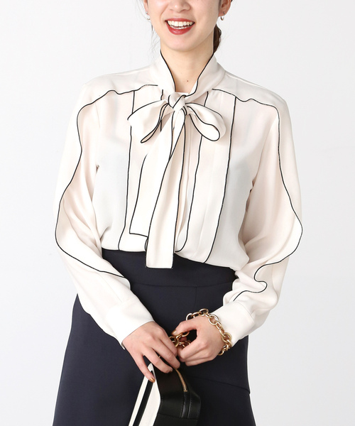 VERMEIL par iena 「VERMEIL iena」 長袖ブラウス FREE ピンク レディース : ZOZOTOWN Yahoo!店 - 通販 - Yahoo!ショッピング