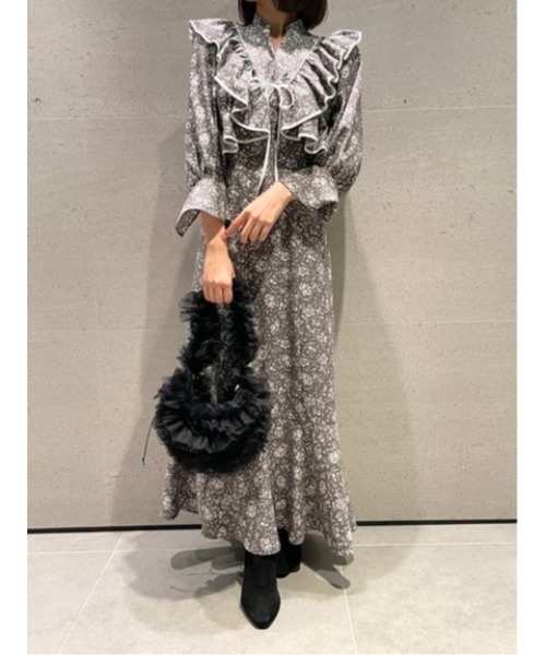 Yahoo!オークション - 「SNIDEL」 7分袖ワンピース 00 ホワイト レディ...