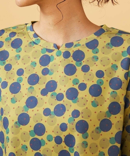 Jocomomola（ホコモモラ） tシャツ Calle de la Bola ドットプリント