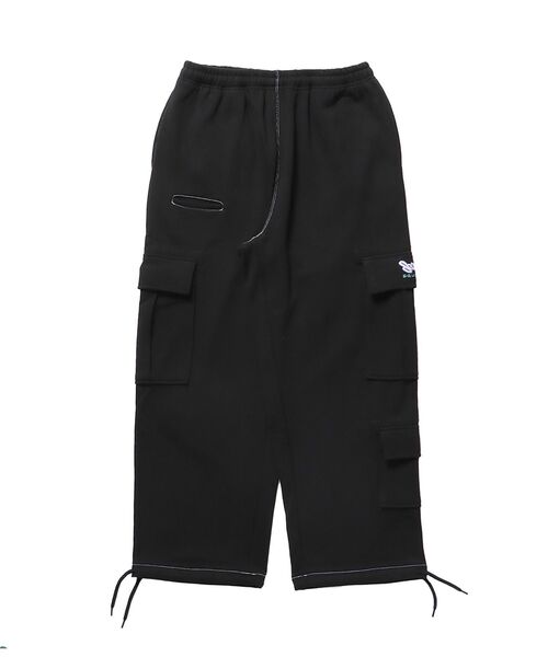 パンツ 「SEQUENZ」 90s UTILITY CARGO SWEAT PANTS / ロゴ 刺繍 カーゴ ポケット スウェット パンツ ドローコ :79907438:ZOZOTOWN ...