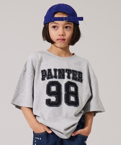 PAIRMANON STREET tシャツ 「PAIRMANON STREET」ワッペン付き ダメージ加工 オーバーサイズ Tシャツ キッズ 子供服 男の子 女の子 : ZOZOTOWN ...