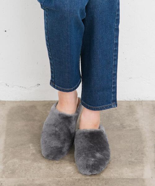 URBAN RESEARCH Sonny Label サンダル CORSO ROMA， 9 ファーサンダル