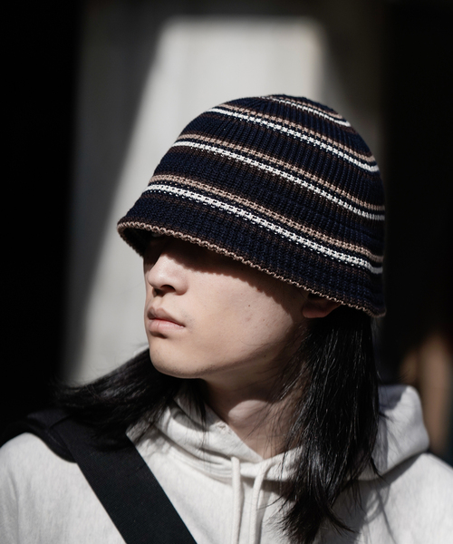 JOINT WORKS 帽子 ハット 「RACAL/ラカル」Multi Border Knit Hat メンズ : ZOZOTOWN Yahoo!店 - 通販 - Yahoo!ショッピング
