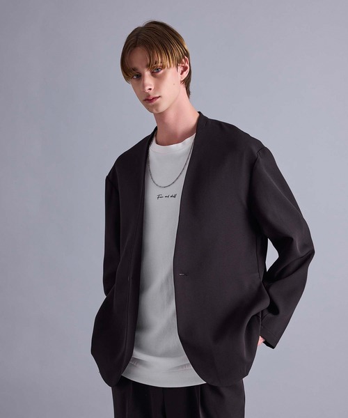 Yahoo!オークション - 「JUNRED」 ジャケット S チャコールグレー メン...