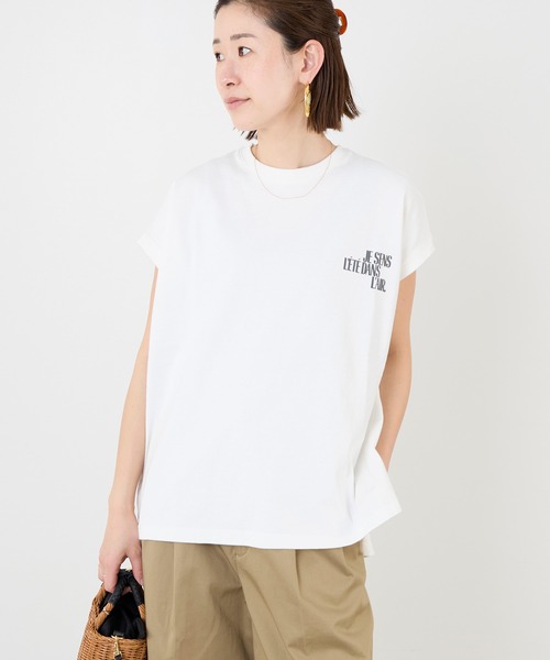 upperhights tシャツ 「upper hights」フレンチスリーブロゴT-shirt-BIG NO SLEEVE TEE レディース : ZOZOTOWN Yahoo!店 - 通販 ...