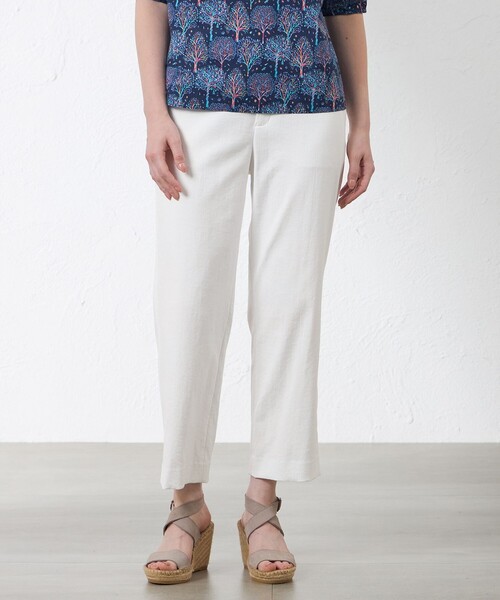 AMACA パンツ ドライオックスセミワイドクロップトパンツ レディース : ZOZOTOWN Yahoo!店 - 通販 - Yahoo!ショッピング