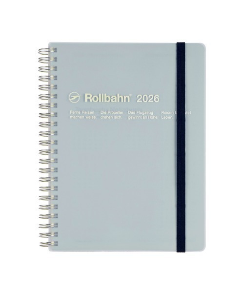Rollbahn 手帳 「2026年版／2025年10月始まり手帳」ロルバーンダイアリー クリア A5 : ZOZOTOWN Yahoo!店 - 通販 - Yahoo!ショッピング