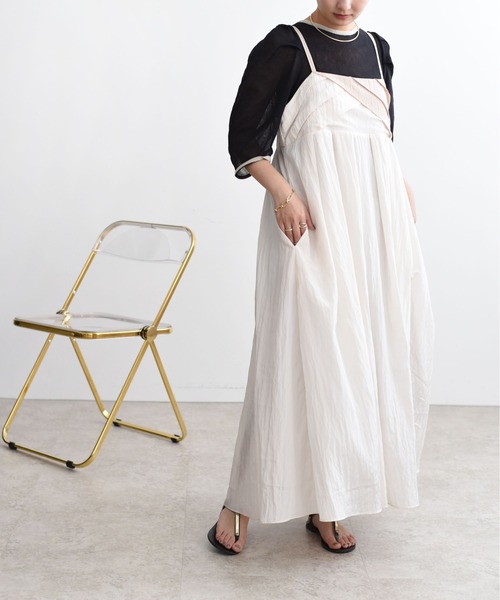 Eimee Law 「Eimee Law」 キャミソールワンピース 38 アイボリー レディース : ZOZOTOWN Yahoo!店 - 通販 - Yahoo!ショッピング