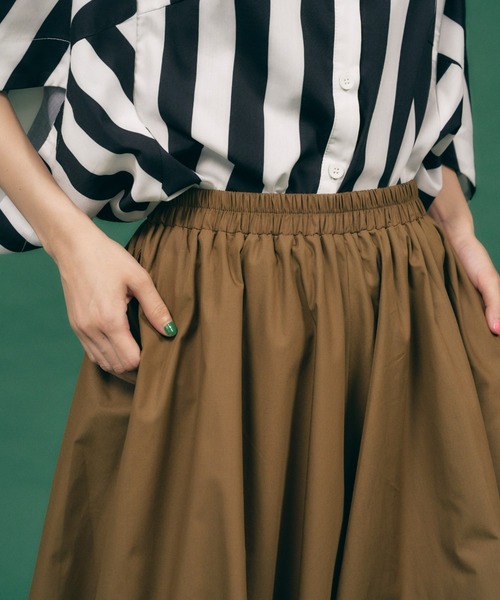 Yahoo!オークション - 「manana suerte」 スカート FREE カーキ レディ...