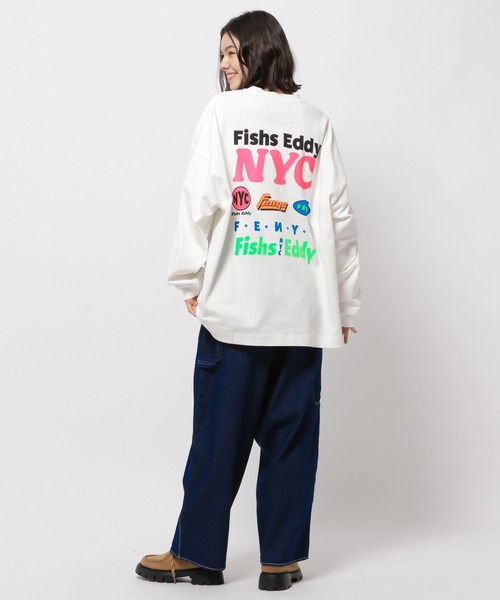Yahoo!オークション - 「niko and...」 「fishs eddy」長袖カットソー ...
