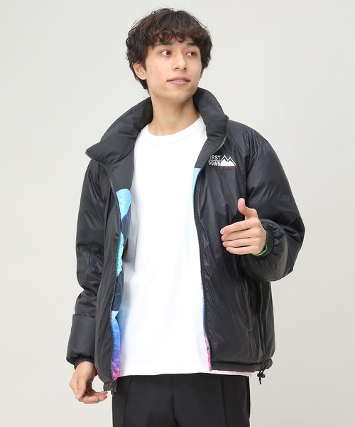 FIRST DOWN（ファーストダウン） ダウンジャケット M ブルー メンズ : ZOZOTOWN Yahoo!店 - 通販 - Yahoo!ショッピング