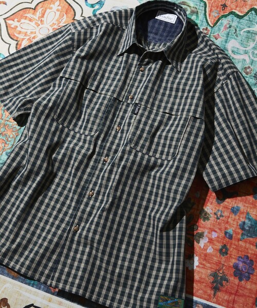 Foxfire シャツ Foxfire/フォックスファイヤー 別注 フィッシングポケット ショートスリーブシャツ/チェック メンズ : ZOZOTOWN Yahoo!店 - 通販 ...
