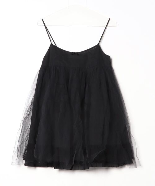 Bilitis dix-sept ans 「Bilitis ans」 レースキャミソールブラウス - ブラック レディース : ZOZOTOWN Yahoo!店 - 通販 - Yahoo!ショッピング