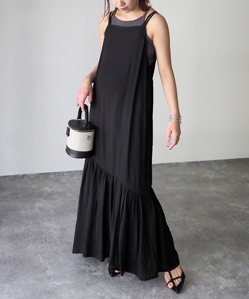 Riberry 「Riberry」 キャミソールワンピース FREE ブラック レディース : ZOZOTOWN Yahoo!店 - 通販 ...