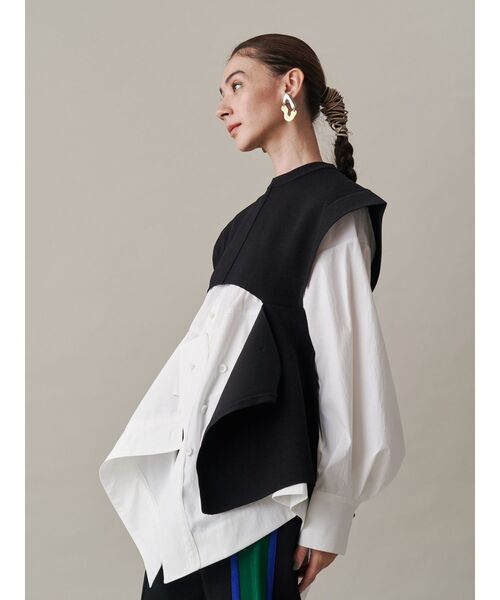 ニット 2WAY CAPE KT VEST / 2WAYケープニットベスト レディース : 88960447 : ZOZOTOWN Yahoo ...