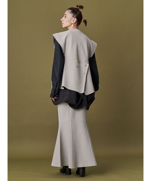 UN3D. ニット セーター 2WAY CAPE KT VEST / 2WAYケープニットベスト レディース : ZOZOTOWN Yahoo ...