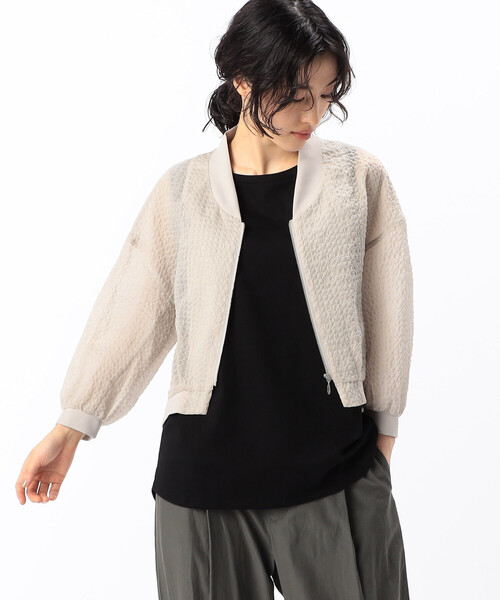 ギャバジン K．T（Gabardine K．T）/ポコポコラミー ショートブルゾン Gabardine K.T（ギャバジンK.T） ブルゾン アウター ポコポコラミー