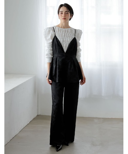 MEISM オールインワン 「2025SS COLLECTION」「MEISM by Re:EDIT」「オケージョン セレモニー」「低身長/高身長サイズ有」ジャガ : ZOZOTOWN ...