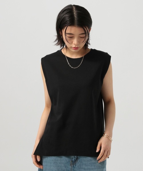 BAYFLOW tシャツ 「接触冷感/しなやかな肌触り」シルケットノースリーブT レディース : ZOZOTOWN Yahoo!店 - 通販 - Yahoo!ショッピング