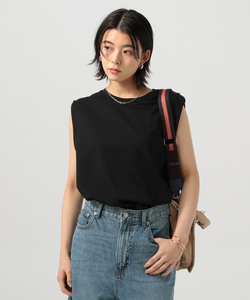 BAYFLOW tシャツ 「接触冷感/しなやかな肌触り」シルケットノースリーブT レディース : ZOZOTOWN Yahoo!店 - 通販 - Yahoo!ショッピング