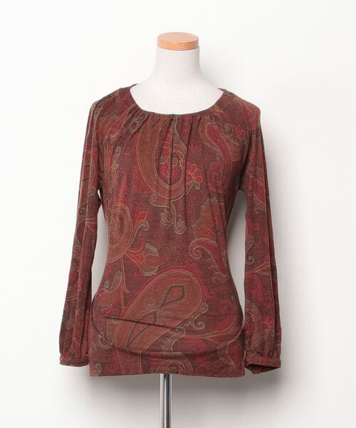 ETRO 「ETRO」 長袖カットソー 40 ブラウン レディース : ZOZOTOWN Yahoo!店 - 通販 - Yahoo!ショッピング