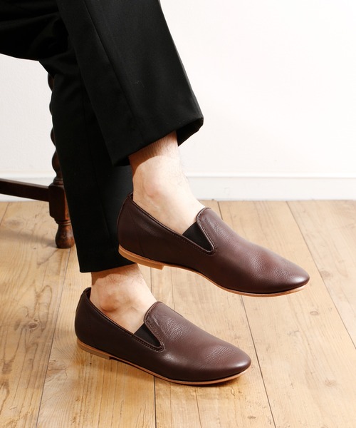 Yahoo!オークション - 「PADRONE」 レザーシューズ 41 ブラック メンズ