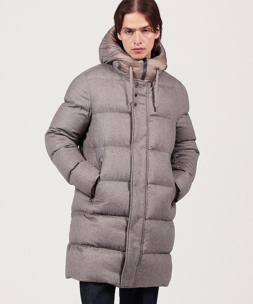 ダウン ダウンジャケット HERNO シルクカシミヤ ダウンコート メンズ : 84767450 : ZOZOTOWN Yahoo!店 ...