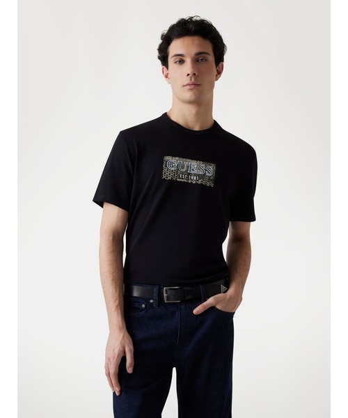 GUESS tシャツ SS Cn Guess Box Tee 半袖Tシャツ メンズ : ZOZOTOWN Yahoo!店 - 通販 - Yahoo!ショッピング