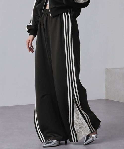 nui nullu 「nui nullu」 ジャージパンツ M ブラック レディース : ZOZOTOWN Yahoo!店 - 通販 - Yahoo!ショッピング