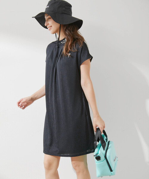 JUN&ROPE'（ジュンアンドロペ） ワンピース 「UV」「吸水速乾」ロゴ