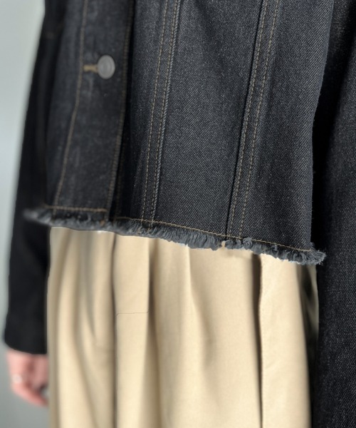 Yahoo!オークション - 「ms+ ideal」 「classicalelf」デニムジャケッ...