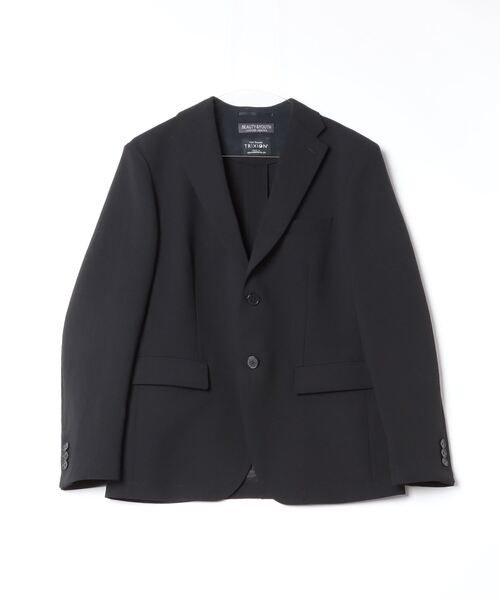BEAUTY＆YOUTH UNITED ARROWS 「BEAUTY&YOUTH ARROWS」 テーラードジャケット「teijin frontierコラボ」 M ブラック メンズ ...