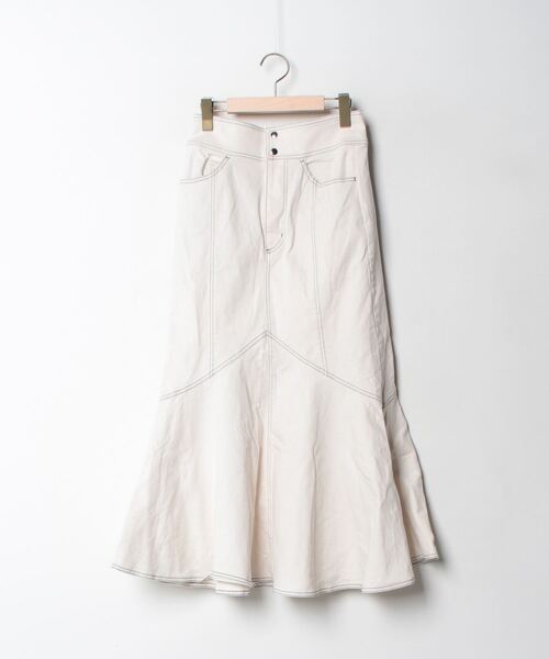 INella（イネラ） ロングスカート 2 ホワイト レディース : ZOZOTOWN Yahoo!店 - 通販 - Yahoo!ショッピング
