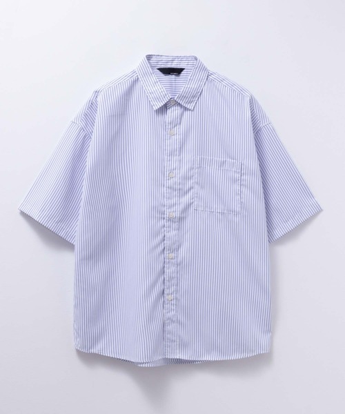 Naive magic シャツ レギュラーカラー オーバーサイズ ストライプ S/Sシャツ メンズ レディース : ZOZOTOWN Yahoo!店 - 通販 - Yahoo!ショッピング