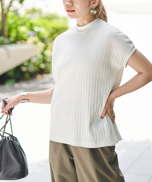 coen tシャツ USAコットンワイドリブリピTフレンチスリーブ レディース : ZOZOTOWN Yahoo!店 - 通販 - Yahoo!ショッピング