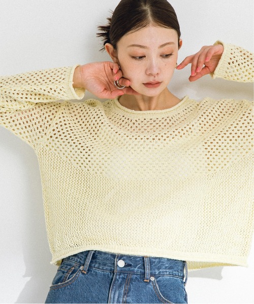 URBAN RESEARCH Sonny Label ニット セーター スパンコールメッシュニットプルオーバー レディース : ZOZOTOWN Yahoo!店 - 通販 - Yahoo!ショッピング