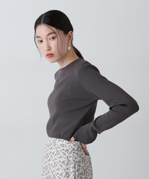 N.Natural Beauty Basic 「N.（N. Natural Basic）」 長袖ニット MEDIUM ピンク レディース : ZOZOTOWN Yahoo!店 - 通販 ...
