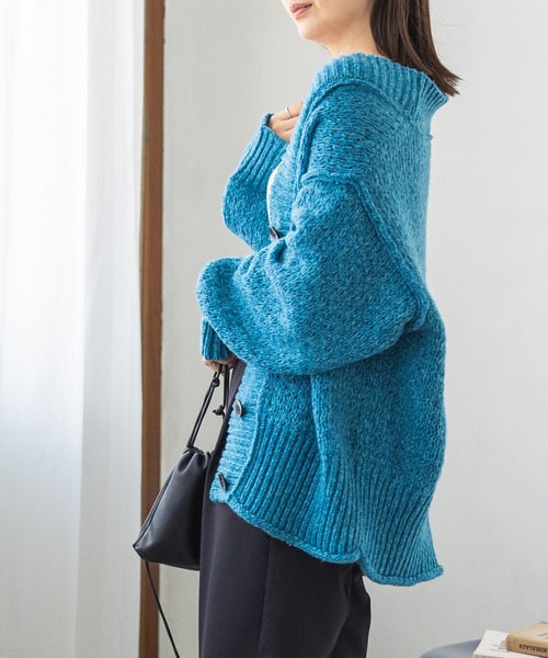 hunch（ハンチ） ニットカーディガン FREE ピンク レディース : ZOZOTOWN Yahoo!店 - 通販 - Yahoo!ショッピング