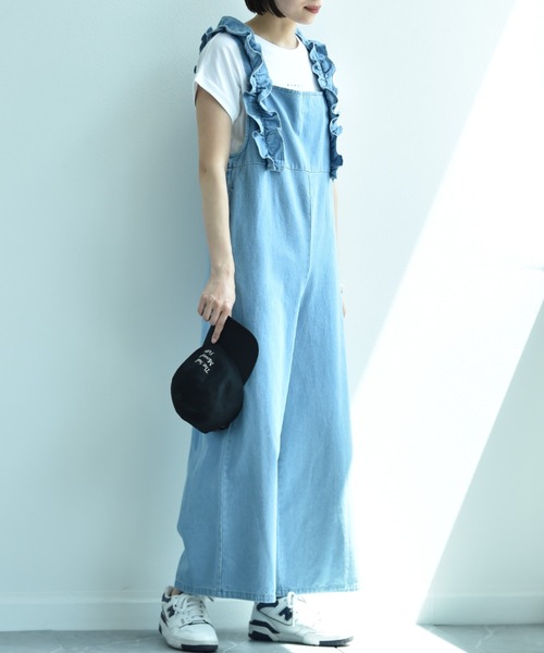 INTERPLANET 「INTERPLANET」 オーバーオール FREE サックスブルー レディース : ZOZOTOWN Yahoo!店 - 通販 - Yahoo!ショッピング
