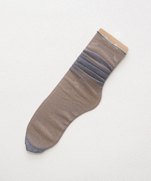 靴下 「MAISON BREEZE」シースルーラメ加工ソックス KNF056 :80001455:ZOZOTOWN Yahoo!店 - 通販 ...