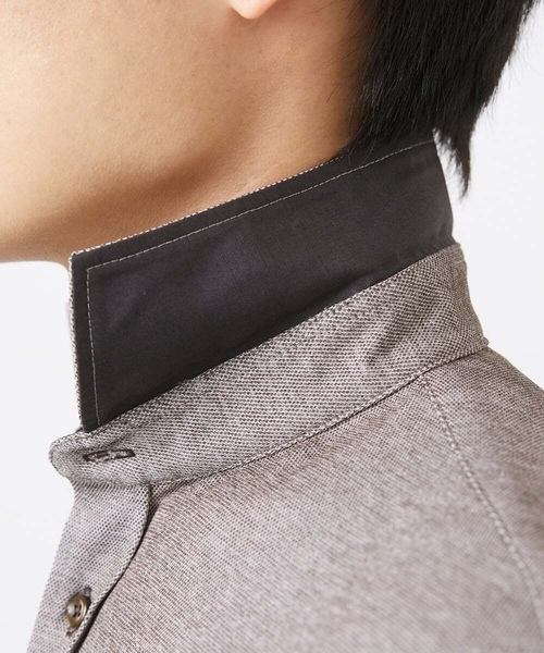 MK MICHEL KLEIN HOMME シャツ 「洗える」PARINEカノコシャツ メンズ