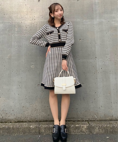 titty＆Co. PETIT 「titty＆Co. PETIT」 ニットワンピース MEDIUM ブラック レディース : ZOZOTOWN Yahoo!店 - 通販 - Yahoo!ショッピング