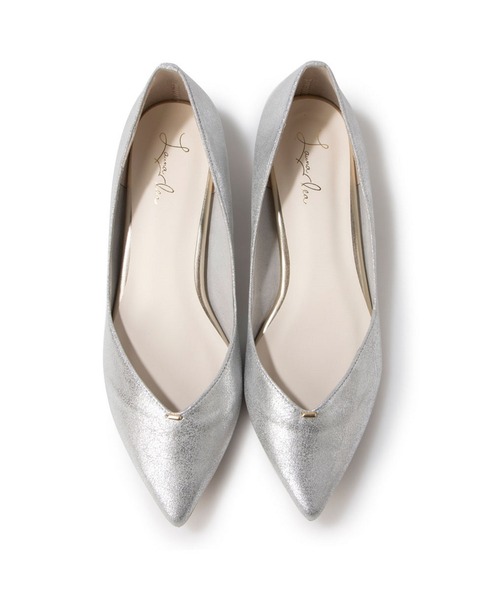 Launa lea 「Launa lea」 フラットパンプス 23.5cm シルバー レディース : ZOZOTOWN Yahoo!店 ...