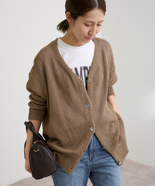 FRAMeWORK カーディガン 「WEB限定追加」カノコ2WAY Back開きカーディガン レディース : ZOZOTOWN Yahoo!店 - 通販 - Yahoo!ショッピング