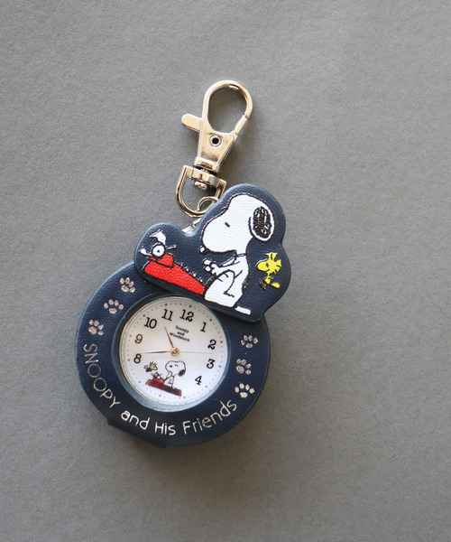 腕時計 レディース 「PEANUTS/ピーナッツ」PEANUTS KeyRing Watch/ダイカットKC :54147457 ...