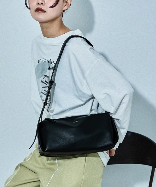 HUNDRED ショルダーバッグ バッグ 「HUNDRED」ボックスショルダーバッグ ミニマル シンプル きれいめ レディース ビジネス ハンドバッグ : ZOZOTOWN Yahoo!店 ...