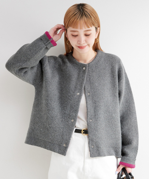 B.C STOCK 「B.C STOCK」 「Simplicite」ニットカーディガン FREE チャコールグレー レディース : ZOZOTOWN Yahoo!店 - 通販 - Yahoo ...