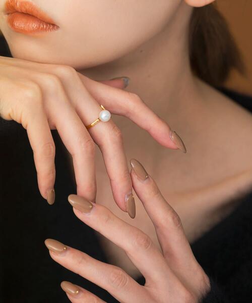 指輪 リング Favorible Flowing Pearl Ring レディース : ZOZOTOWN Yahoo!店 - 通販 - Yahoo!ショッピング