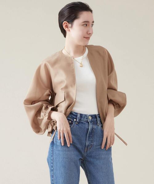 martinique 「martinique」 長袖ブラウス - ブラウン レディース : ZOZOTOWN Yahoo!店 - 通販 - Yahoo!ショッピング