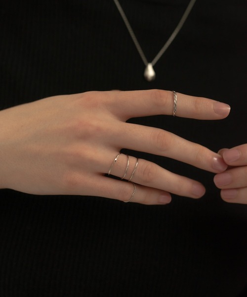 novice 指輪 リング 「novice」Thin Rope Ring 5 set レディース : ZOZOTOWN Yahoo!店 ...
